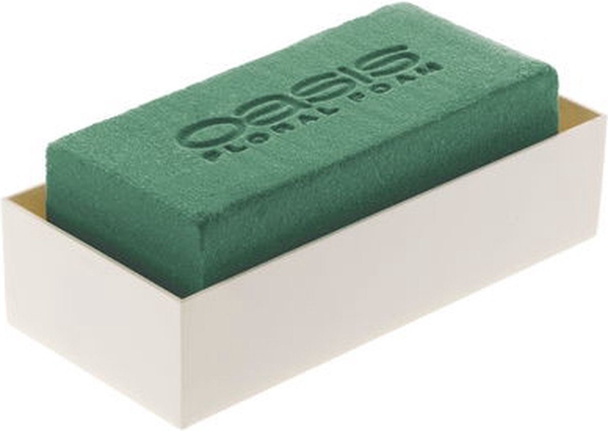 Oasis table deco - 15x7x5cm - incl bakje met gietrand - 1 stuk | Games ...