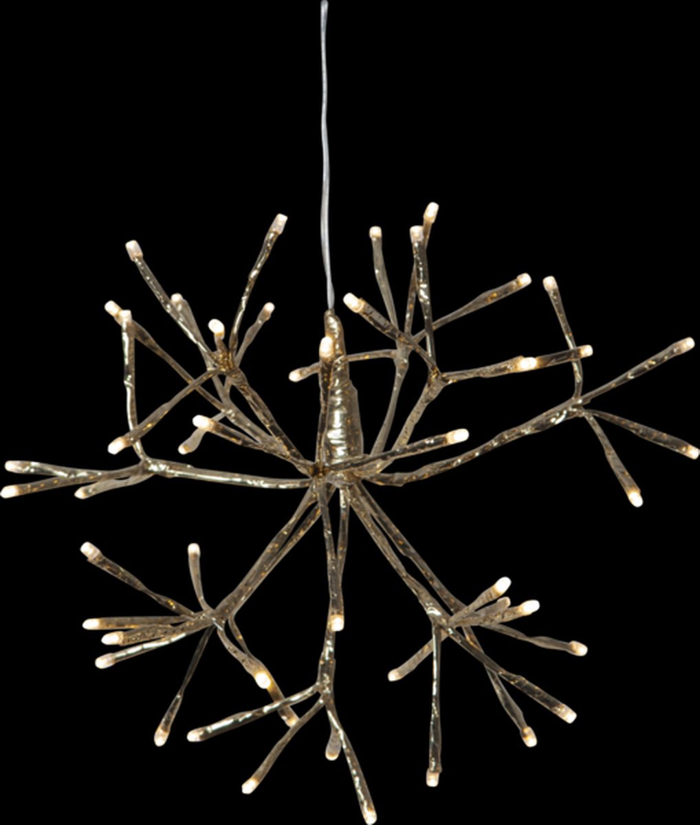 Poolster goud met 48 micro LED lampjes - Ø 30 cm | bol