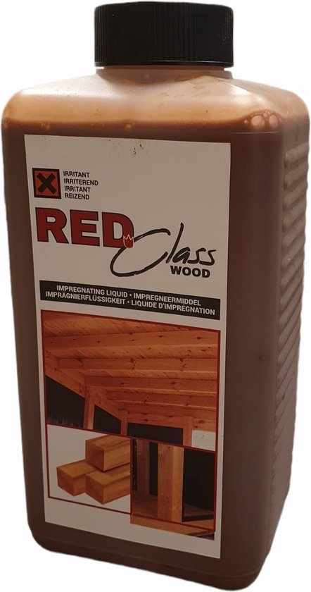 Tuindeco Impregneervloeistof Impregneermiddel Red Class Wood hout 0,75L ...