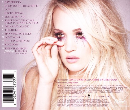Carrie Underwood - Cry Pretty (CD), Carrie Underwood | Muziek | bol