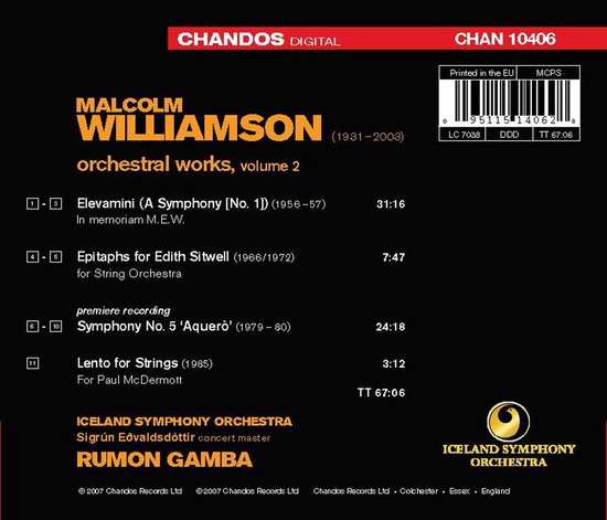 Iceland Symphony Orchestra - Orchestral Works Volume 2 (CD), Iceland Symphony... | bol