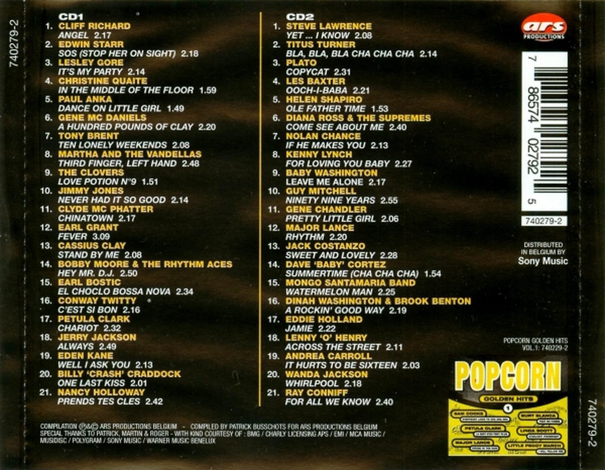 Popcorn 2, Various | CD (album) | Muziek | bol.com