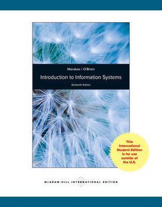 Introduction To Information Systems | 9780071318044 | James O'Brien ...