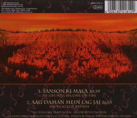 Nusrat Fateh Ali Khan - Sanson Ki Mala (CD), Nusrat Fateh Ali Khan | Muziek | bol