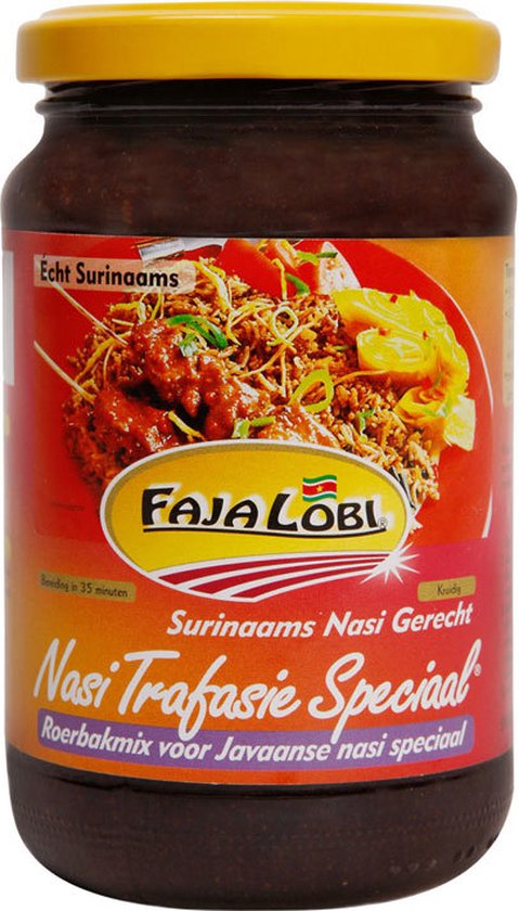 Faja Lobi - Nasi Trafasie Speciaal Roerbakmix - per 4 x 360 gram ...
