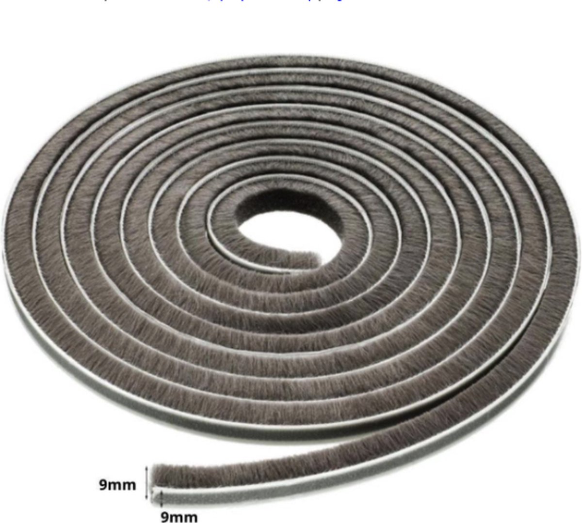 Tochtstrip - Tochtstrips voor deuren - Tochtband - Tochtborstel ...