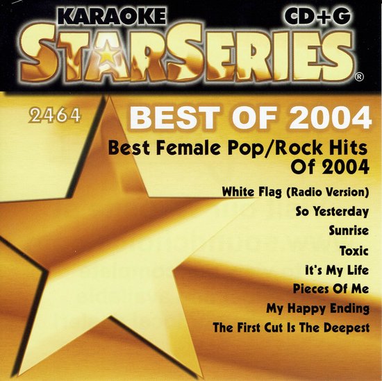 Best Female Pop Rock Hits of 2004, Karaoke | CD (album) | Muziek | bol