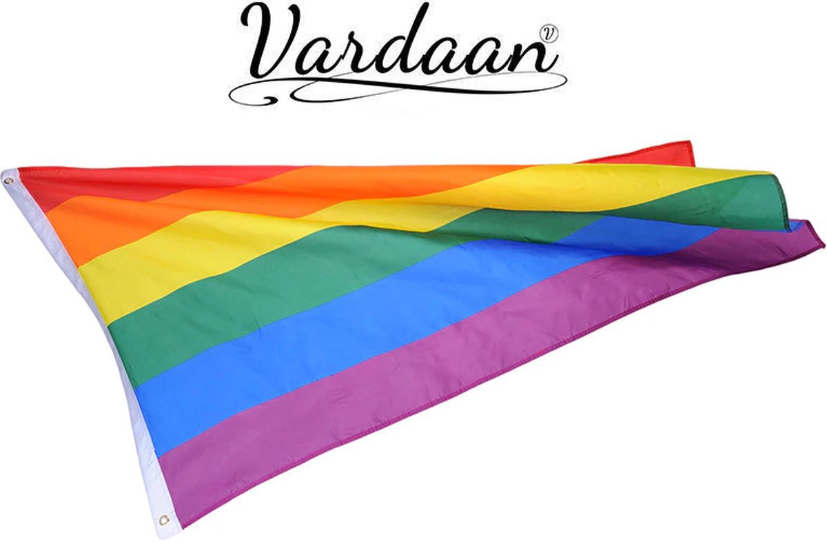 Regenboog Vlag - Pride Vlag - Symbool Voor LBGTQ - Gay Pride Vlag - Geschenkidee -... | bol.com