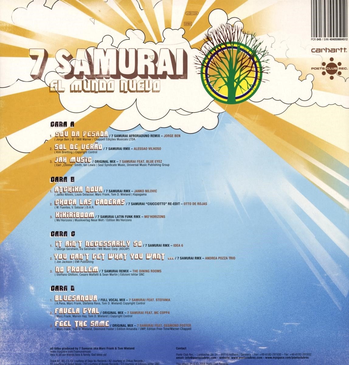 7 Samurai - El Mundo Nuevo (LP), 7 Samurai | LP (album) | Muziek | bol.com