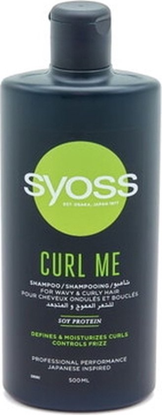 Syoss - Curl Me - Vrouwen - Shampoo - 6x 500ml - Voordeelverpakking ...
