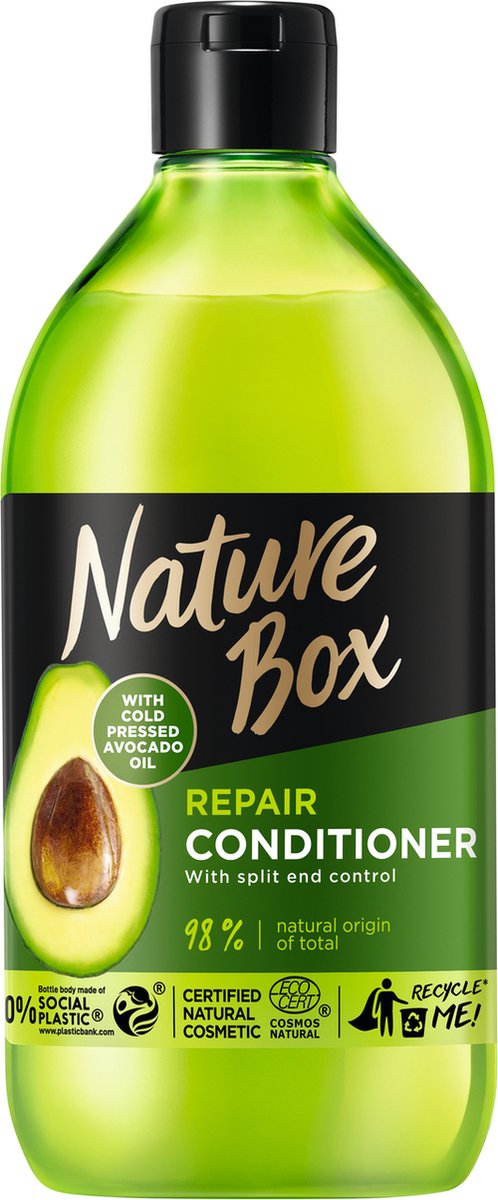 Nature Box Avocado Conditioner 6x 385 ml - Grootverpakking | bol.com