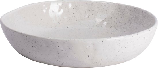 Gusta Table Tales - Schaal - Wit - Freckle - ø20,8x4cm | bol