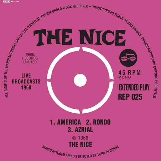 Nice - Live Broadcasts 1968 (7" Vinyl Single), Nice | Muziek | bol