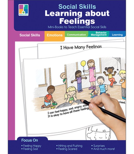 Social Skills Mini-Books Learning about Feelings | 9781483856940 ...