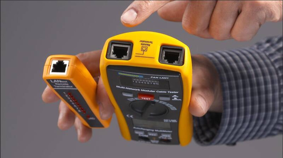 Pancontrol PAN LAN1 - LAN tester en digitale multimeter | bol