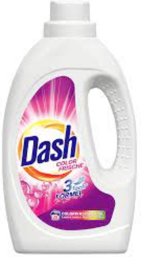 Dash Wasmiddel Color Frische - Vloeibaar wasmiddel 20wb/1,1L | bol