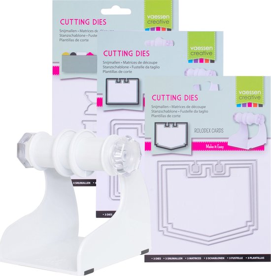 Heidi Swapp Memorydex Spinner Wit - Inclusief 3 Snijmallen | bol