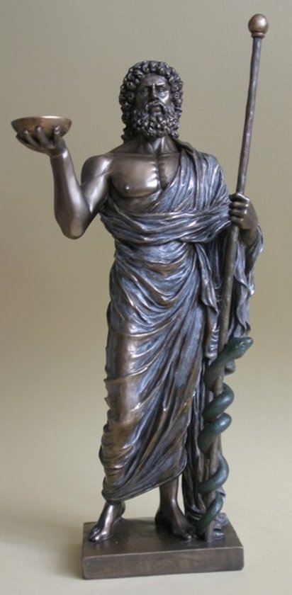 Grieks beeld Asklepios, Asclepius | bol