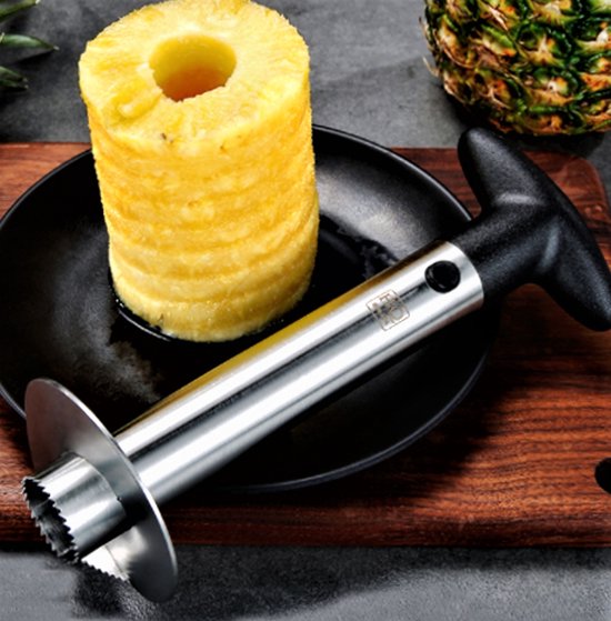 TechnologyCo Ananassnijder - RVS | Ananasboor | Pineapple Slicer ...