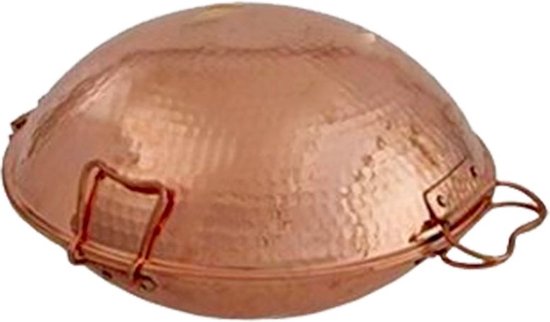 Cataplana, koper en tin, 21 cm | bol.com