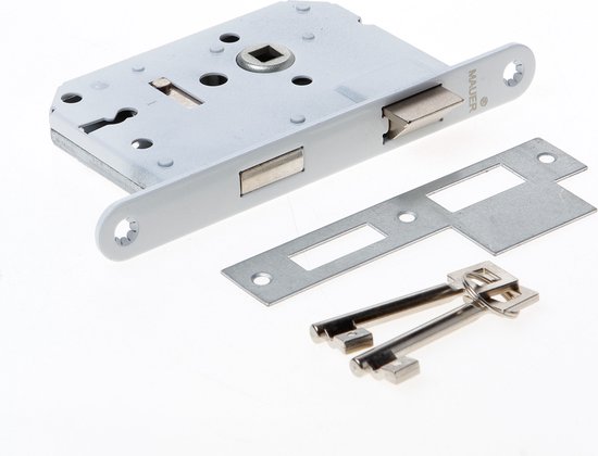 Insteekslot - RVS geborsteld - RVS - Mauer - Mauer 1535 D+N klavierslot ...