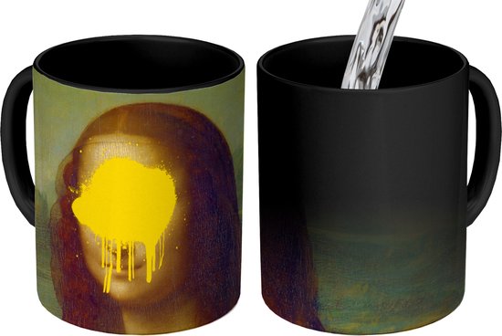 Magic Mug - Photo on Warmth Mugs - Coffee Mug - Mona Lisa - Da Vinci ...
