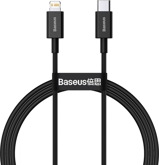 Baseus Lightning Snellader 20W - USB-C to LIGHTNING 20W - Lightning ...