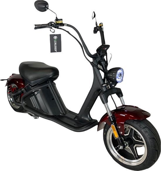 Echopper M2 | Cherry rood | Ecruiser® | bol.com