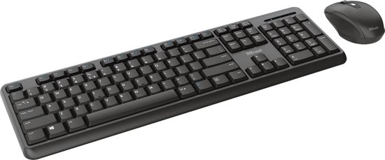Trust TKM-350 toetsenbord RF Draadloos AZERTY Frans Zwart | bol