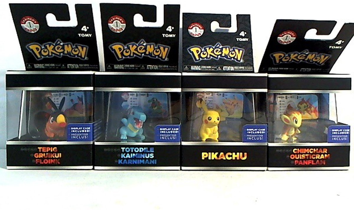 POKEMON Trainer's Choice Figurine 4cm | bol.com