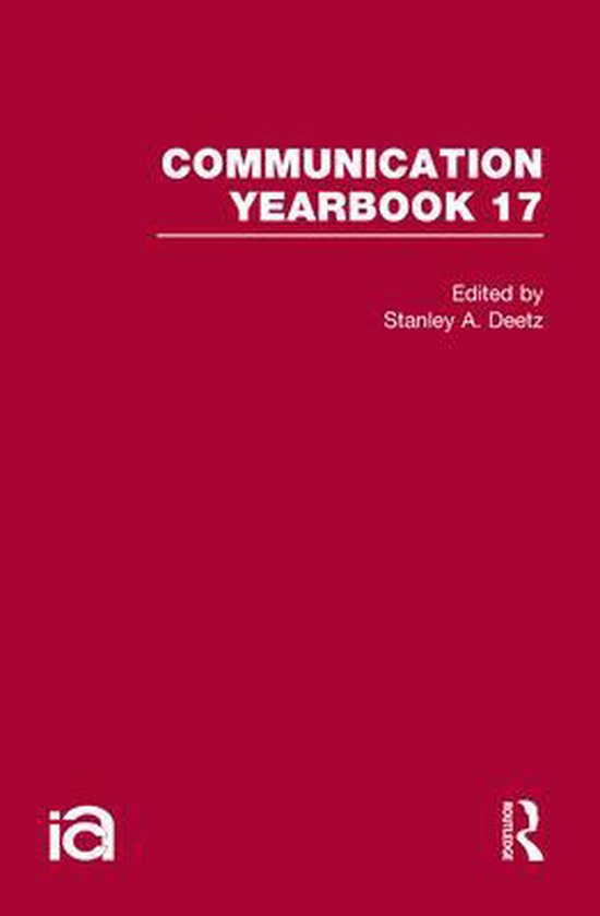 Communication Yearbook | 9780415876575 | Stanley Deetz | Boeken | bol.com