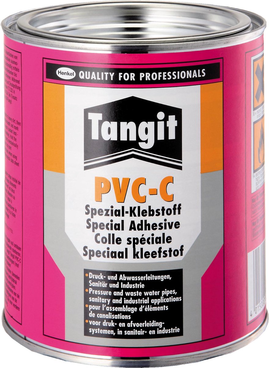 Tangit 417378 PVC-C - Hard PVC-lijm - 700 ml | bol.com