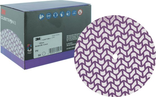3M 31650 Cubitron II Net Schuurschijven 150mm P 80 - 50 stuks | bol.com