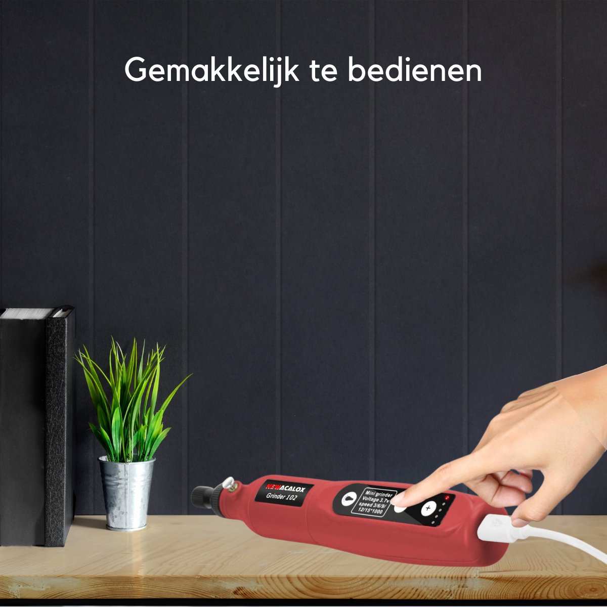 Vitafa Klopboormachine - Elektrische boormachine - Mini slijpset ...