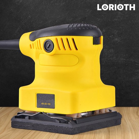LORIOTH® Elektrische Polijstmachine - Schuurmachine Hout Metaal - Accu ...