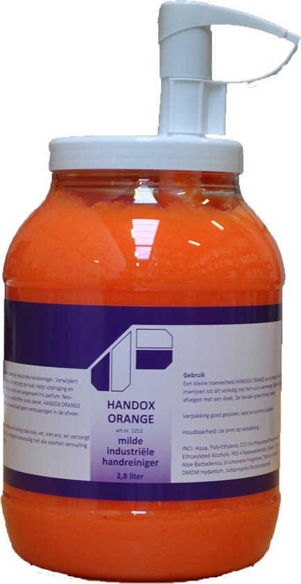 Handox Orange – industriële handreiniger 2.8L | bol