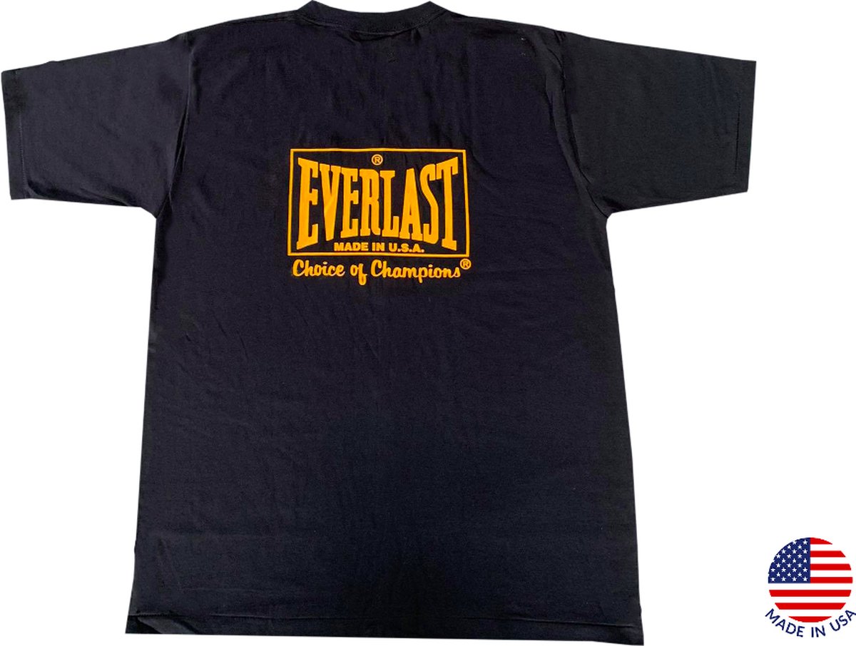 Everlast - Sportshirt Worldwide - Work Out T-shirt - Heren - Zwart ...