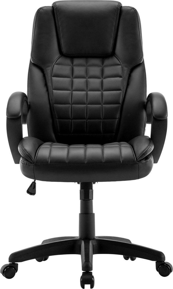 MILO OFFICE™ Basso M4 Bureaustoel - Ergonomische Bureaustoel - Zwart ...