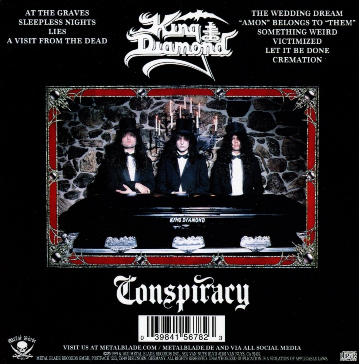 King Diamond - Conspiracy (CD) (Reissue), King Diamond | CD (album ...