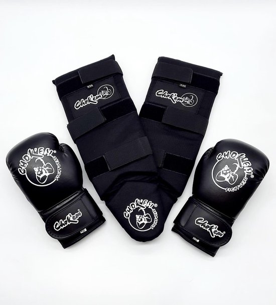 STARTERS SET ZWART KICKBOKSEN 12 OZ | bol