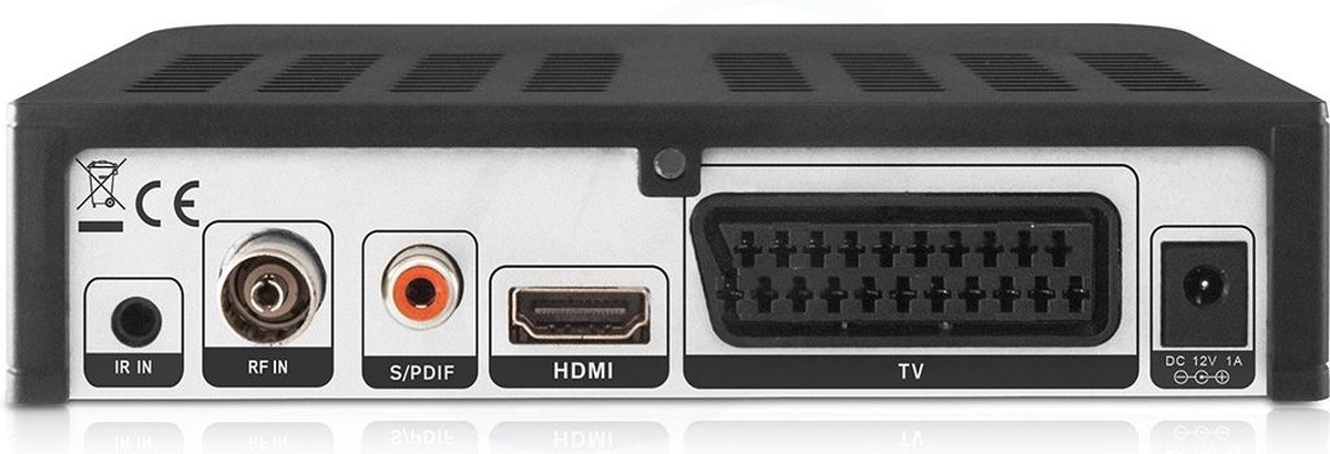 Amiko Impulse - DVB-T2/C Full HD - HEVC H.265 - Digitenne KPN - T2/Kabel ontvanger | bol.com