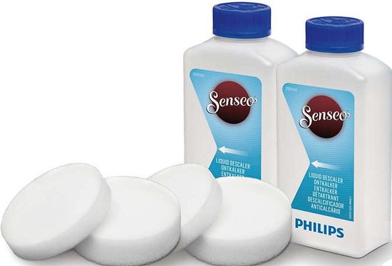 Philips Senseo ontkalker koffiemachine ontkalker 2x combi deal | bol.com
