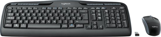 Logitech MK330 - Draadloos Toetsenbord - RF - QWERTZ - Duits - Zwart | bol