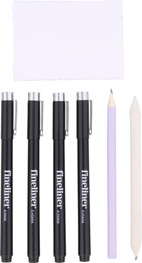 Creative doodling tool set || 6 tools & 5 cards || Avec || tekenen ...