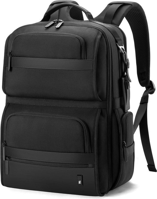 Bange Rugtas - 15,6 inch - Laptop Rugzak - Waterafstotend - Zwart ...