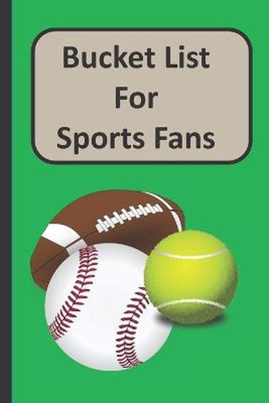 Bucket List For Sports Fans, Aramora Journals | 9781694652164 | Boeken ...