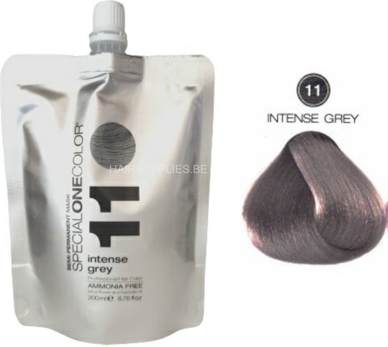 SPECIAL ONE COLOR MASK 200ML 11 INTENSE GREY | bol