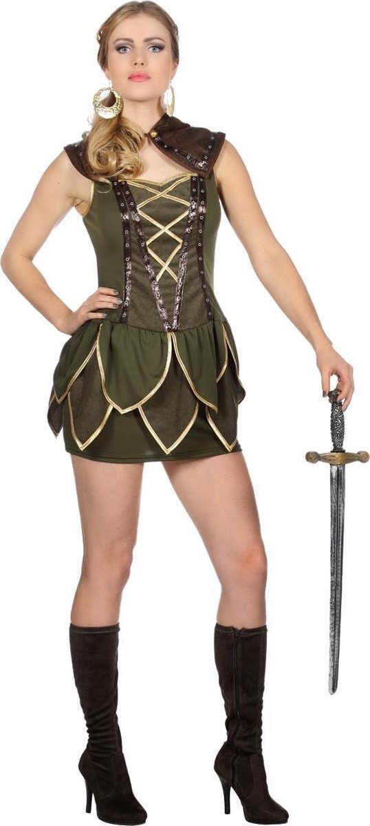 Robin Hood Kostuum | Snelle Krijger Uit Het Sherwood Bos | Vrouw | Maat ...