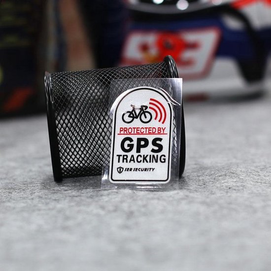 Fiets GPS stickers - antidiefstal stickers - 2 stuks - fietsendiefstal ...