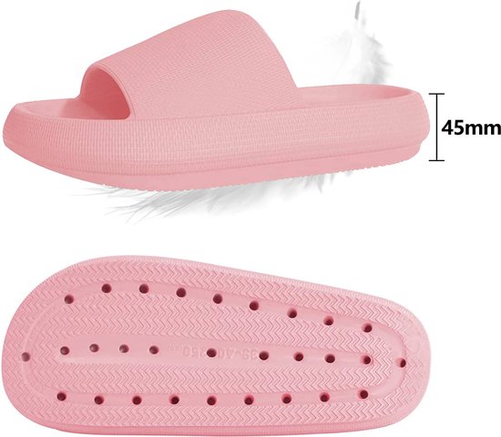 Geweo - Badslippers - EVA Slippers Heren Dames - Pillow Slides - Unisex ...